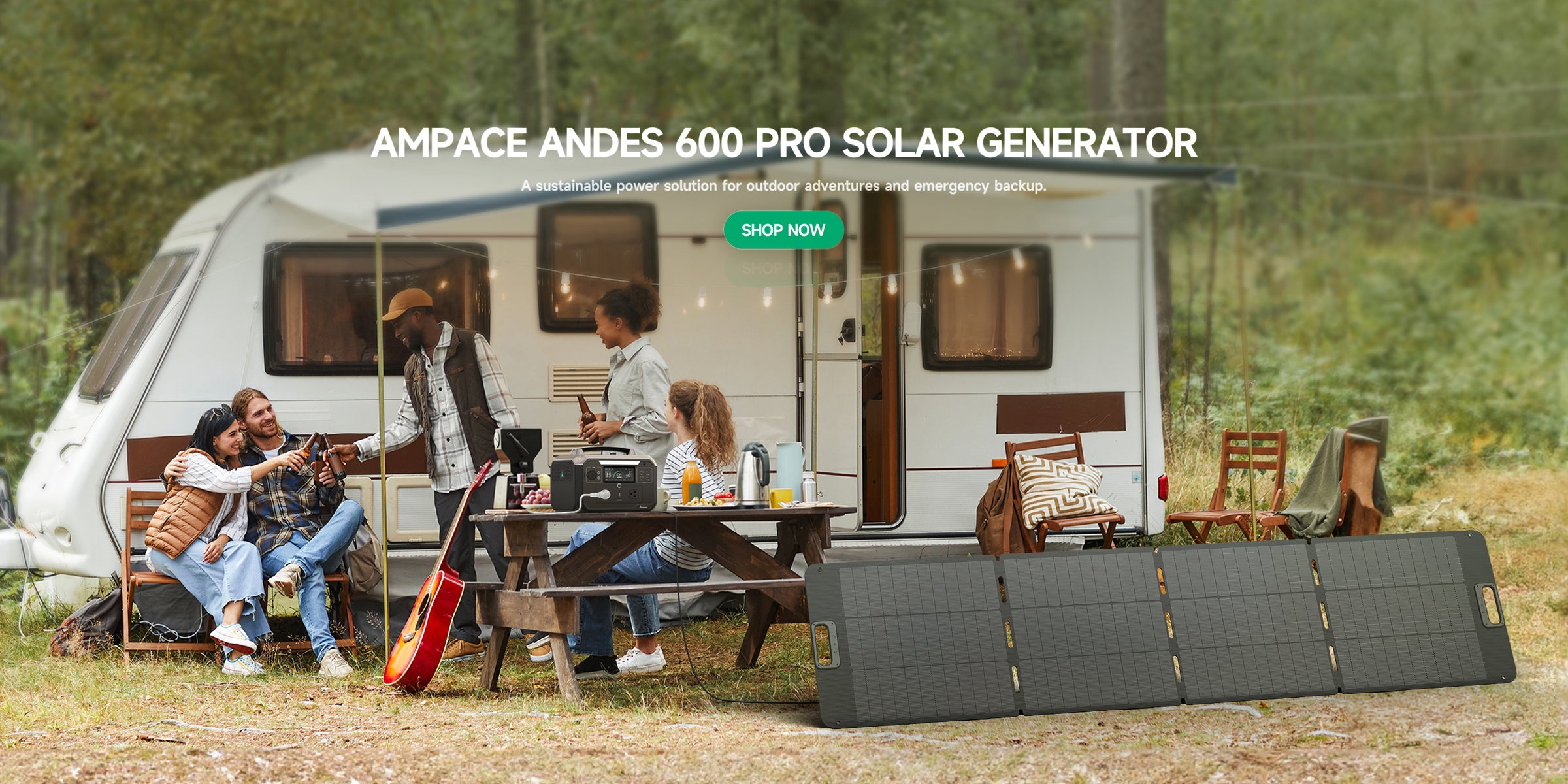 Portable Power Station | Solar Panel | Solar Generators | Ampace