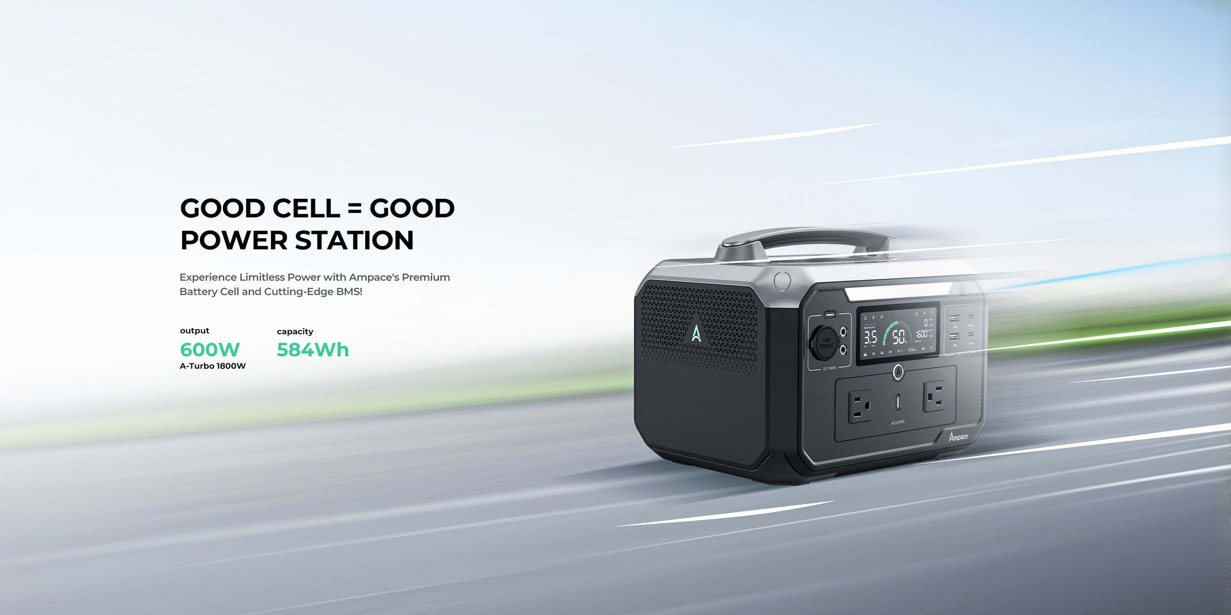 Portable Power Station | Solar Panel | Solar Generators | Ampace