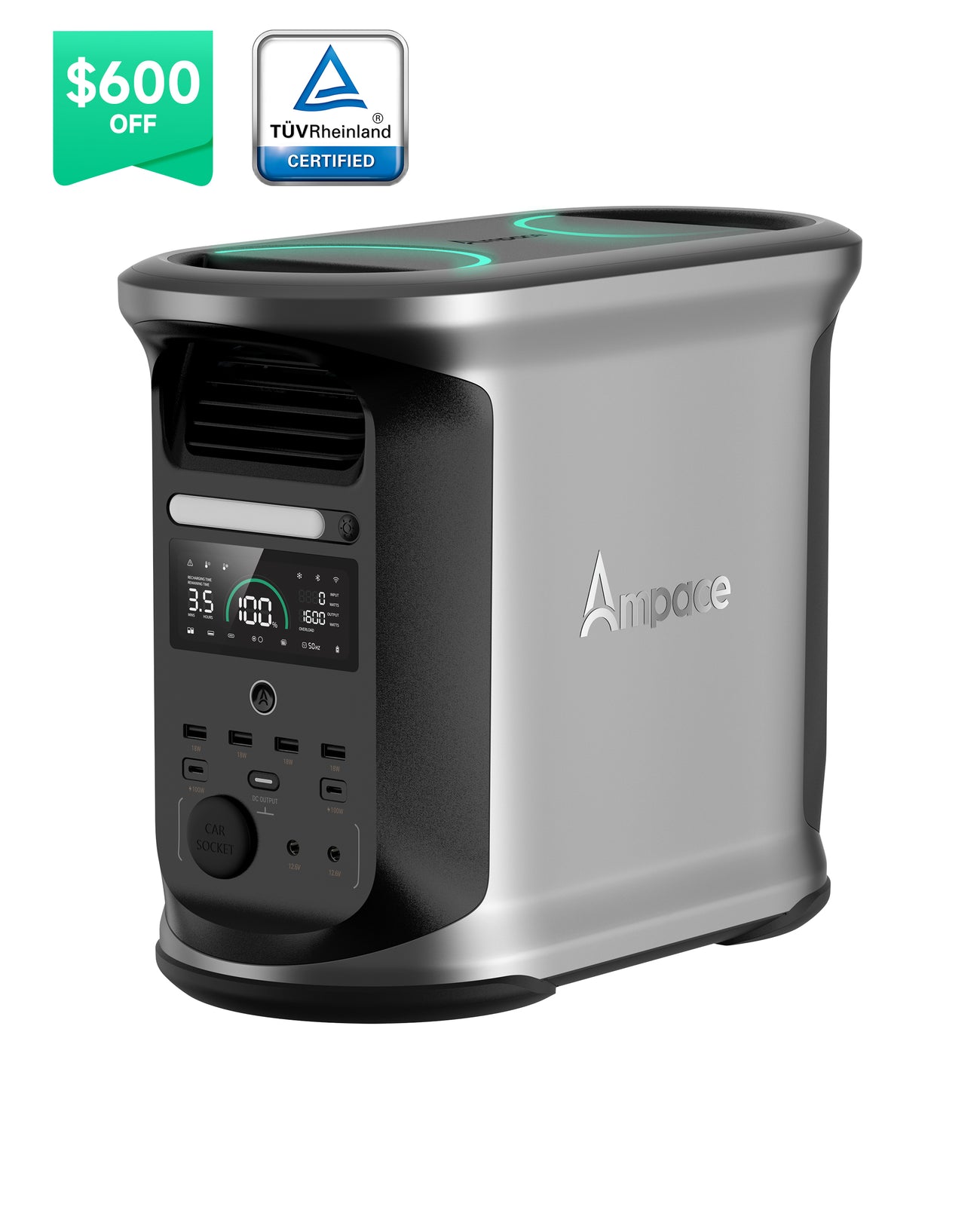 Ampace Andes 1500 Portable Power Station