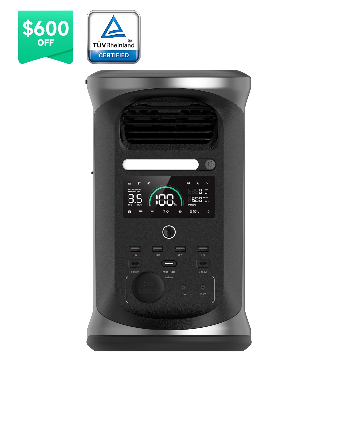 Ampace Andes 1500 Portable Power Station