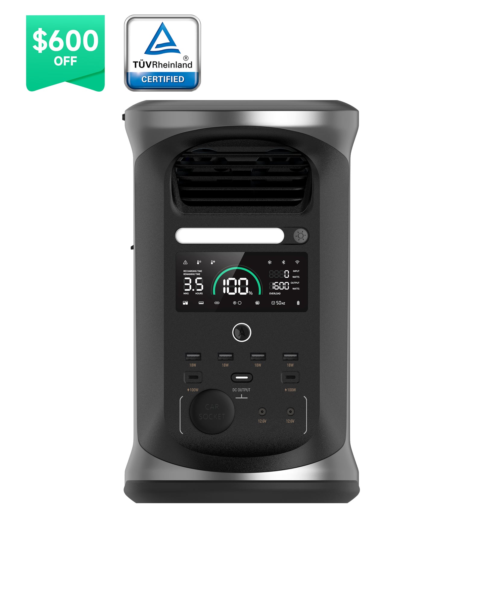 Ampace Andes 1500 Portable Power Station