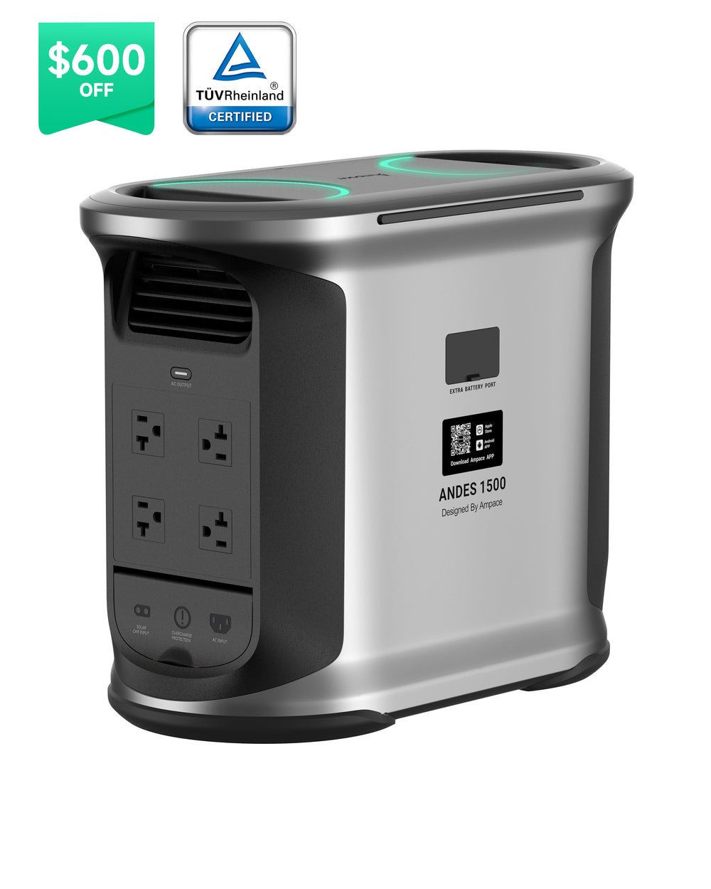 Ampace Andes 1500 Portable Power Station