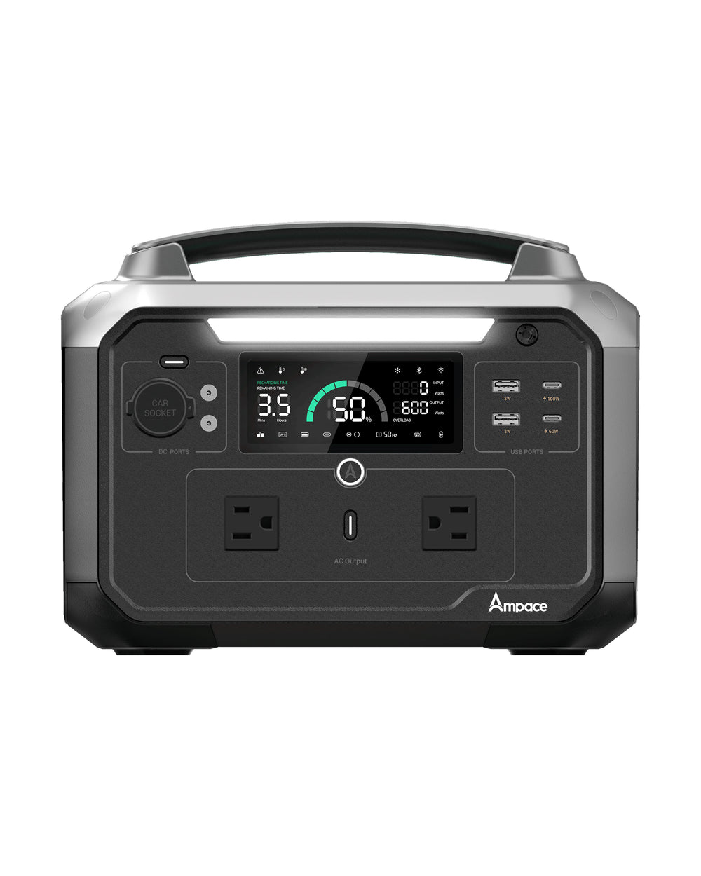Ampace Andes 600 Pro Portable Power Station