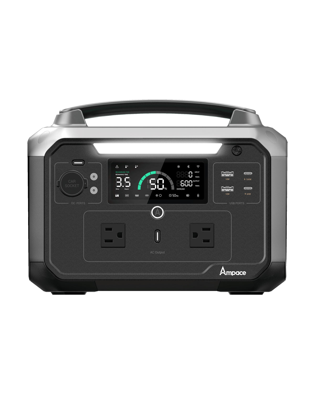 Ampace Andes 600 Pro Portable Power Station