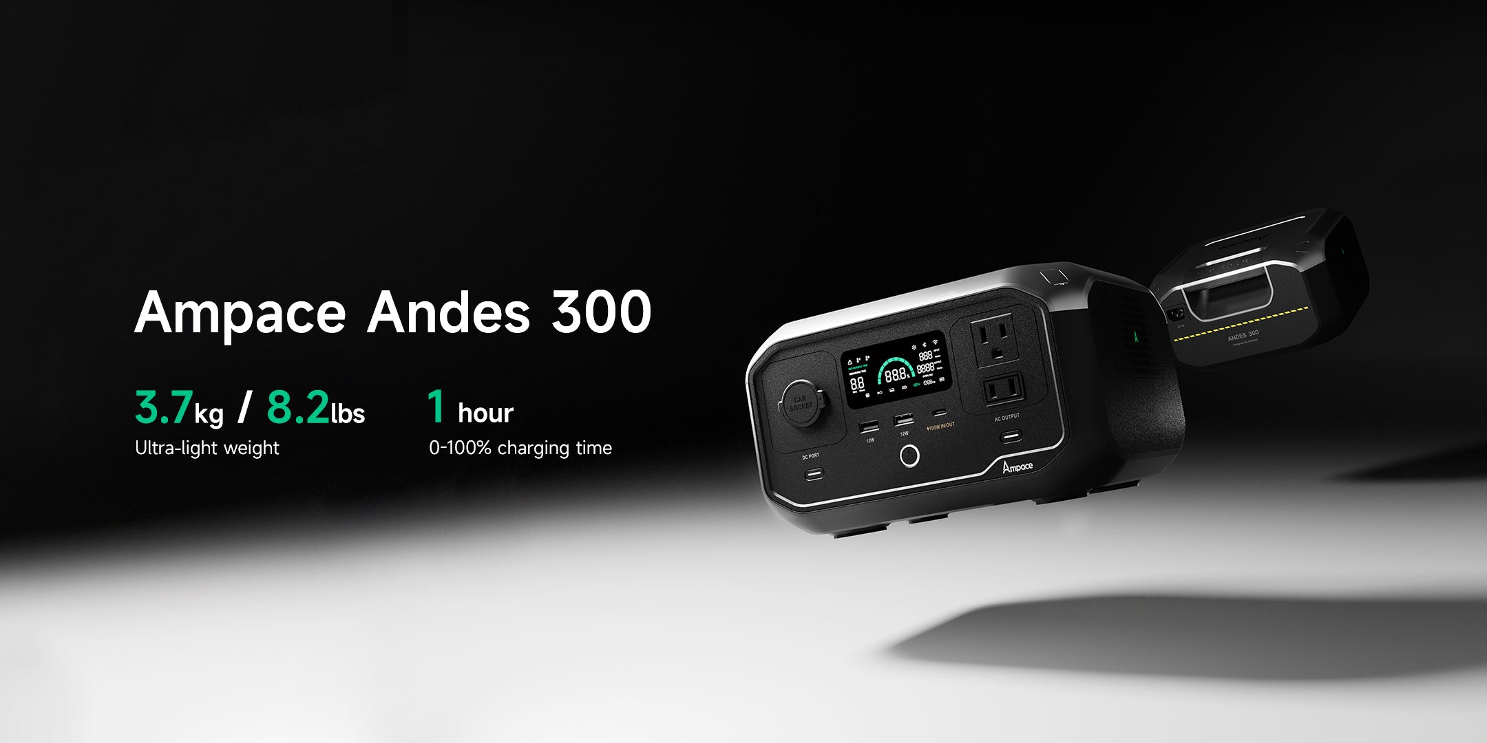 Portable Power Station | Solar Panel | Ampace